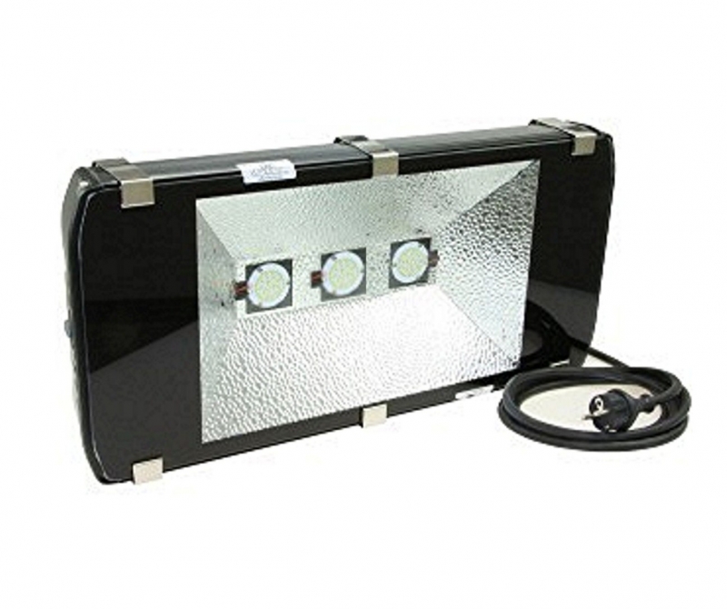 Luminaire LED : Projecteur LED en applique ou sur tête de mât